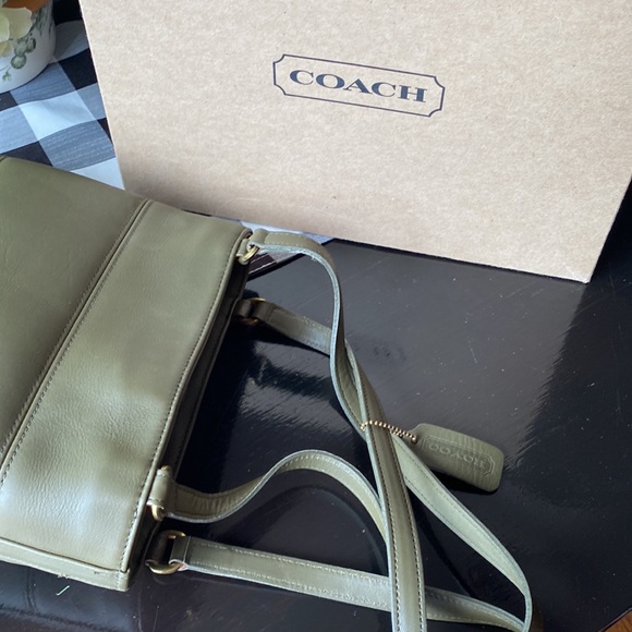 Coach | Bags | Rare Vintage Coach Beaumont Satchel Bag In Olive Green ...